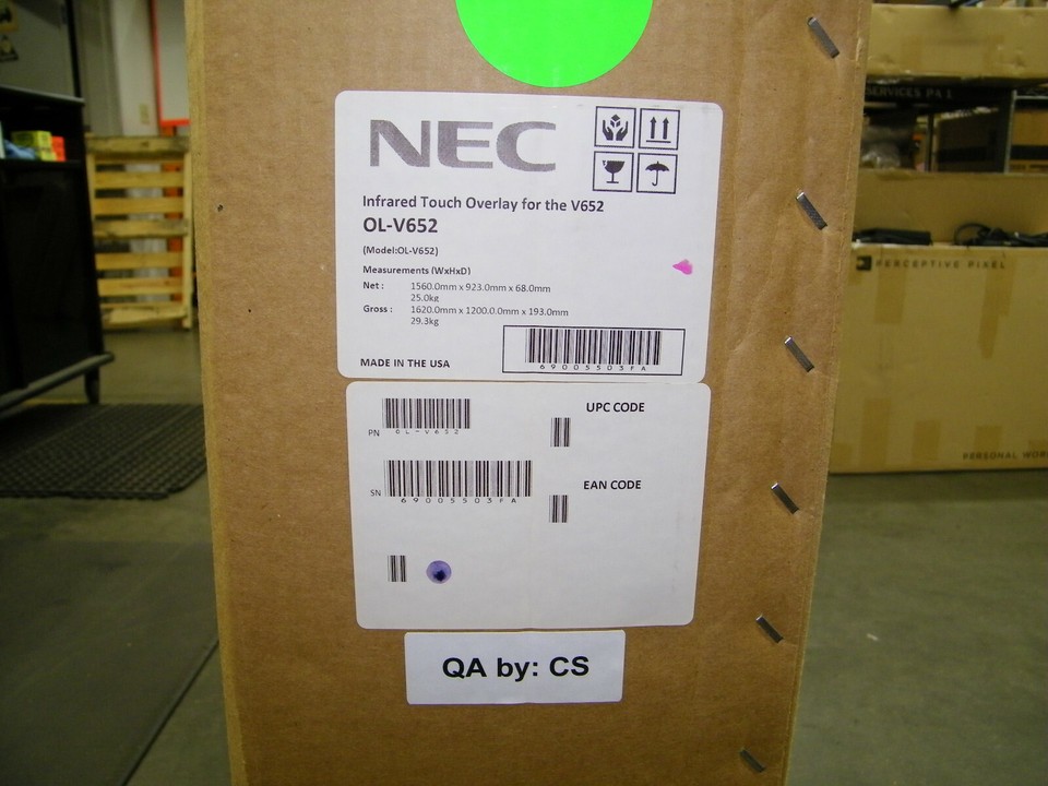 NEC OL-V652 / 10-Point Infrared Multi-Touch Overlay | eBay
