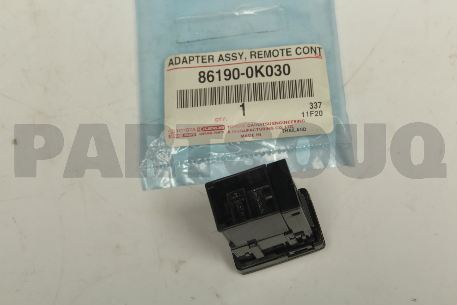 861900K030 Genuine Toyota ADAPTER ASSY, STEREO JACK, NO.1 86190-0K030 ...