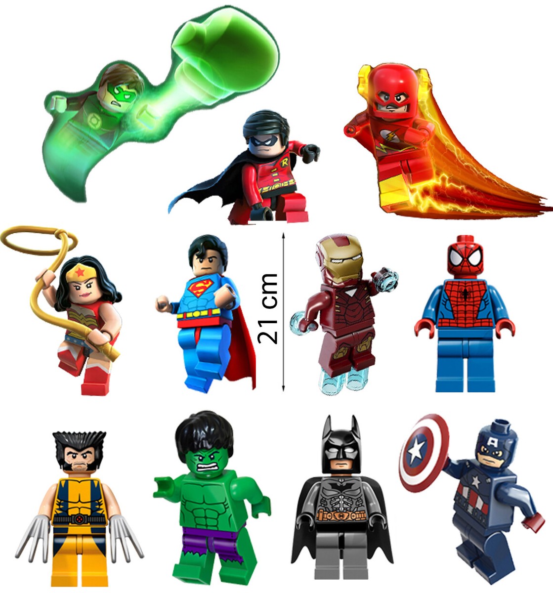 Lego Marvel Decals