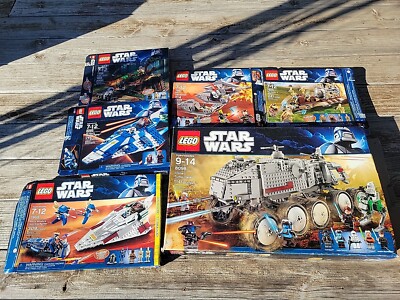 Lego EMPTY BOX LOT Star Wars 8098 7868 8093 7956 7957 7929 SE EMPTY | eBay