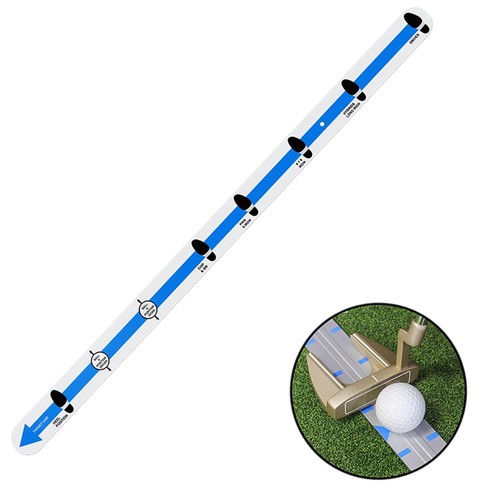 Golf Training Aid Putter Ruler Practice Exercise Golf Putting Alignment ...