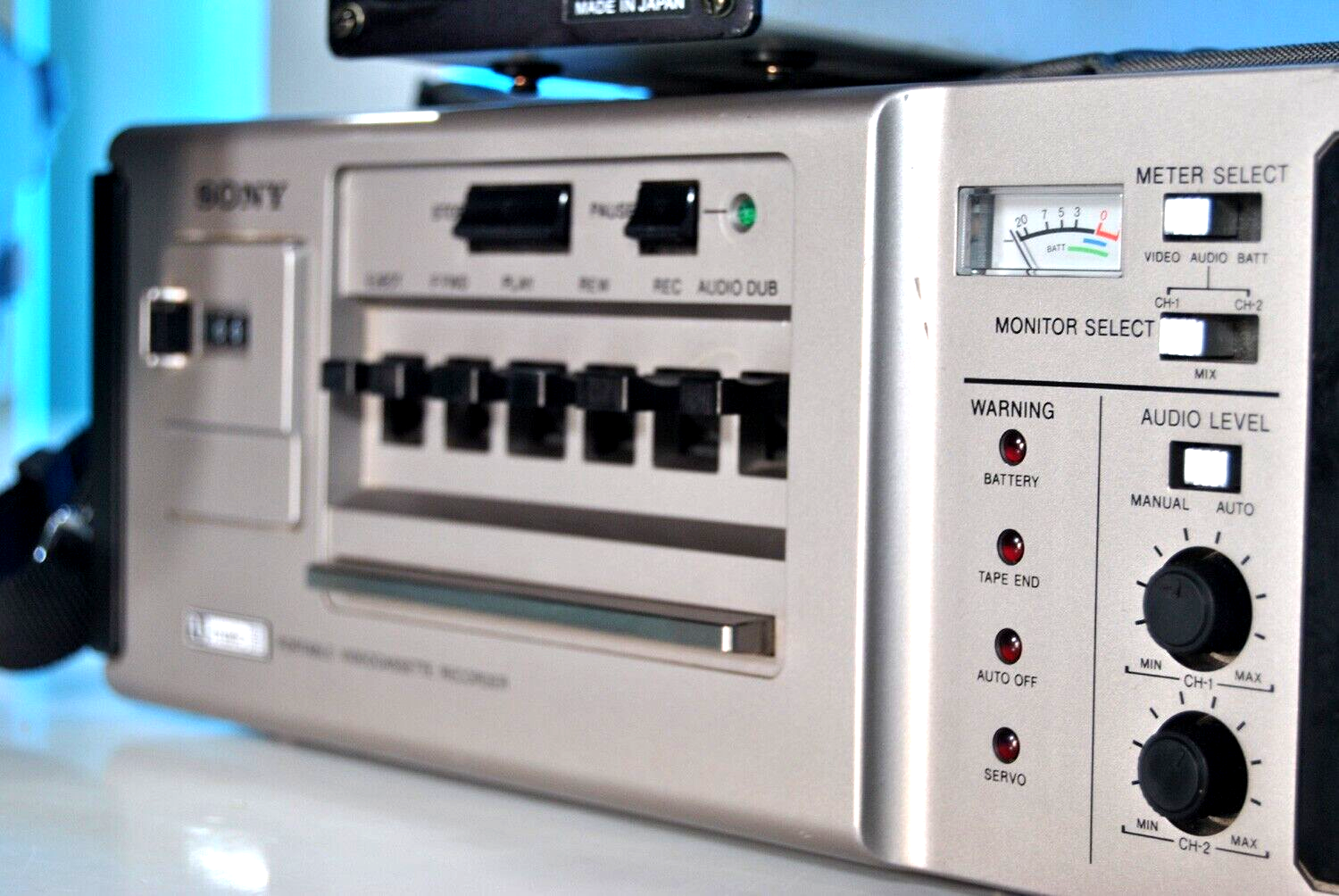 Working Broadcast Vintage VIDEO CAMERA SONY DXC-M3A + VO 4800PS Umatic ...