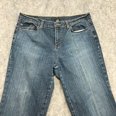 New York Jeans Womens Size 12P Straight Leg Mid Rise Regular Waist ...