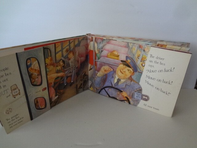 The Wheels on the Bus by Paul Zelinsky Pop Up Book Hardcover HB First ...