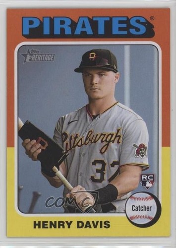 2024 Topps Heritage Missing Facsimile Signature Variation Henry Davis ...