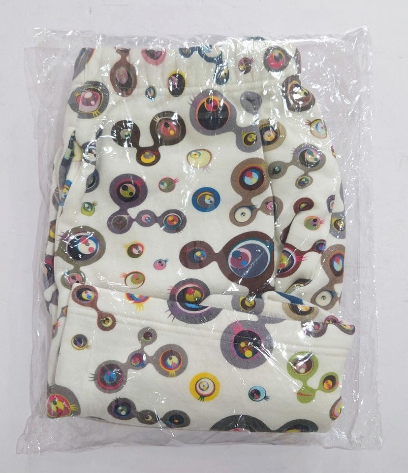 Kaikai Kiki Murakami Takashi Jelly Fish Eyes Short Pants M White Unused ...