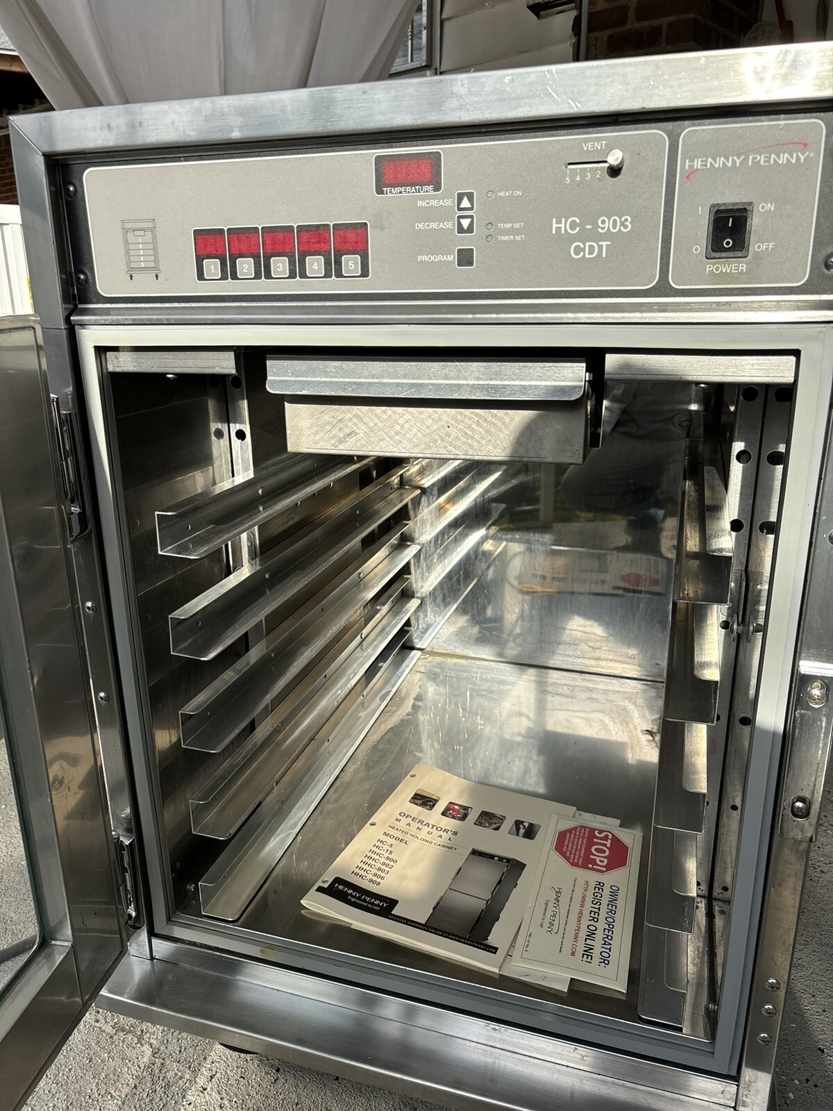 Henny Penny HHC 903 Half Size Heated Holding Cabinet | eBay