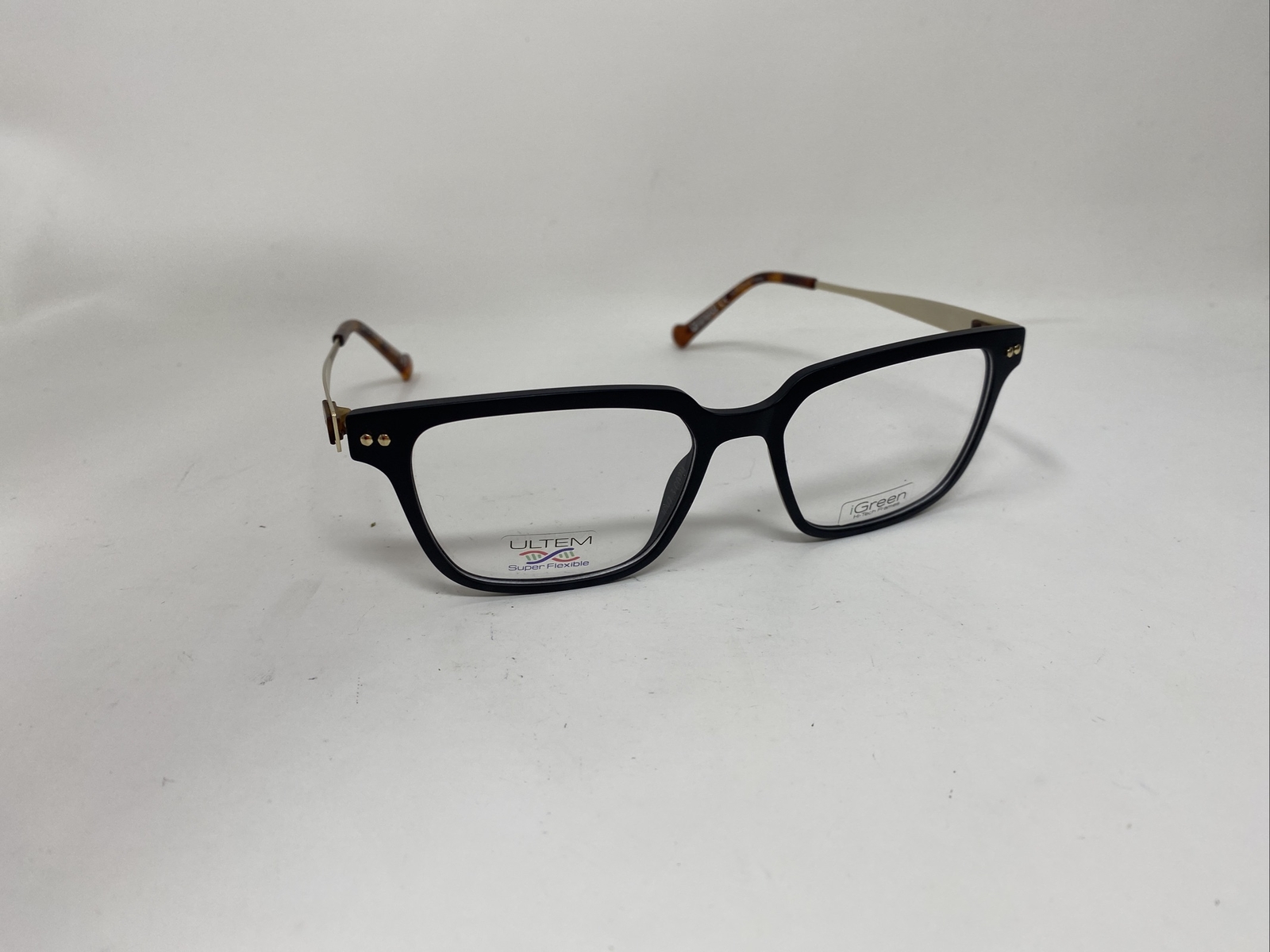 IGREEN EYEWEAR IGV7.3 52/16/143 BLACK GOLD TORTOISE EYEGLASSES !H50 | eBay