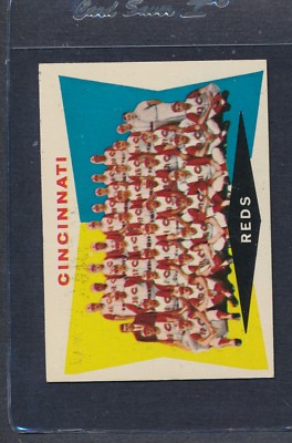 1960 Topps #164 Cincinnati Reds Team EX *6722 | eBay