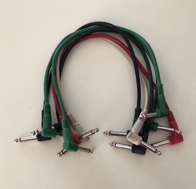6 Pack, Radio Shack 12” Patch Cables, Vintage!! | eBay
