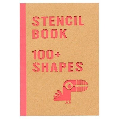 Yoobi Stencil Book - 8 Sheets, 100+ Shapes Cockatoo Orange | eBay