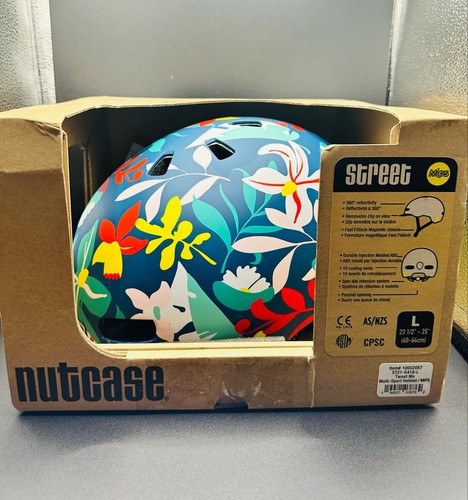 NEW Nutcase Street Bike Helmet with MIPS- Size Large- Tweet Me 10002057 | eBay