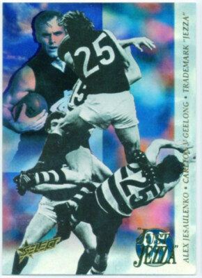 1995 AFL SELECT (SERIES 2) JUST JEZZA CARD - JJ5 Alex JESAULENKO ...
