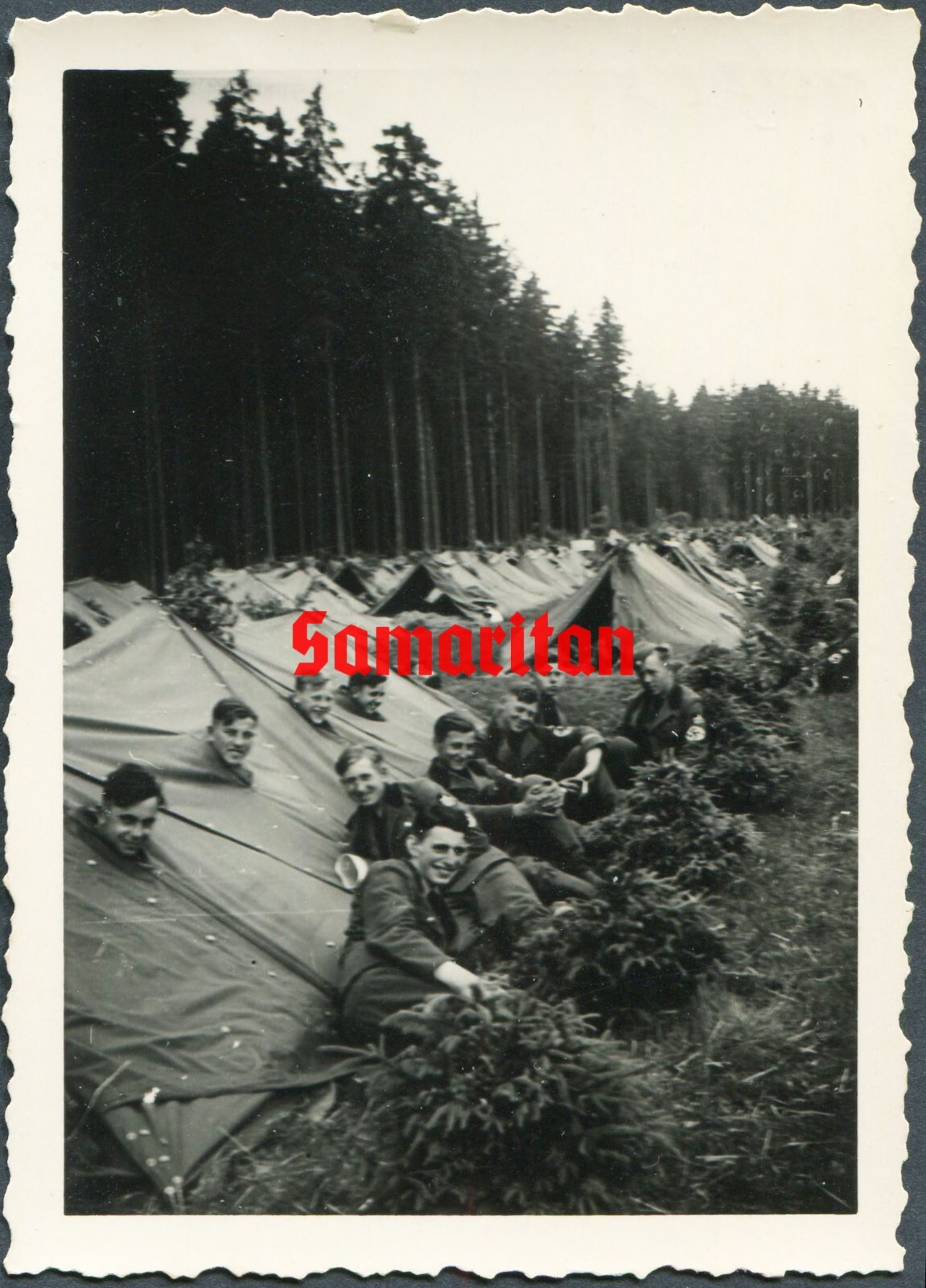 H2/3 WW2 ORIGINAL PHOTO OF GERMAN WEHRMACHT RAD SOLDIERS RESTING IN ...