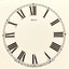 New Replacement Roman Clock Dials Faces Strong Card Paper - Sizes 50mm ...