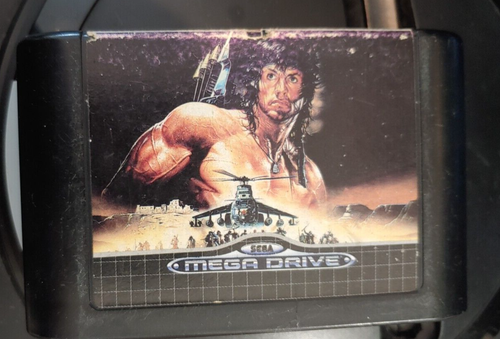 Rambo III (1990) Sega Mega Drive (Modul) working classic 16-bit | eBay.de