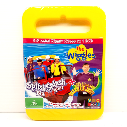 The Wiggles DVD Splish Splash Big Red Boat It's Time To Wake Up Jeff ...