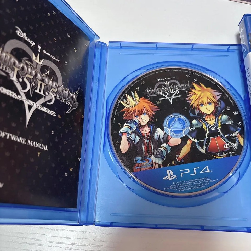 Kingdom Hearts HD 1.5 + 2.5 Remix & KH 2.8 & KH 3 set Sony PS4 Japan ...