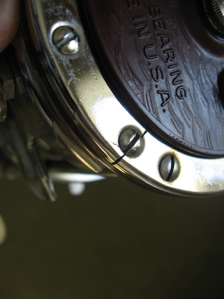 Penn 113H Senator 4/0 Special Fishing Reel Red Ocean Deep Sea w/ Manual ...