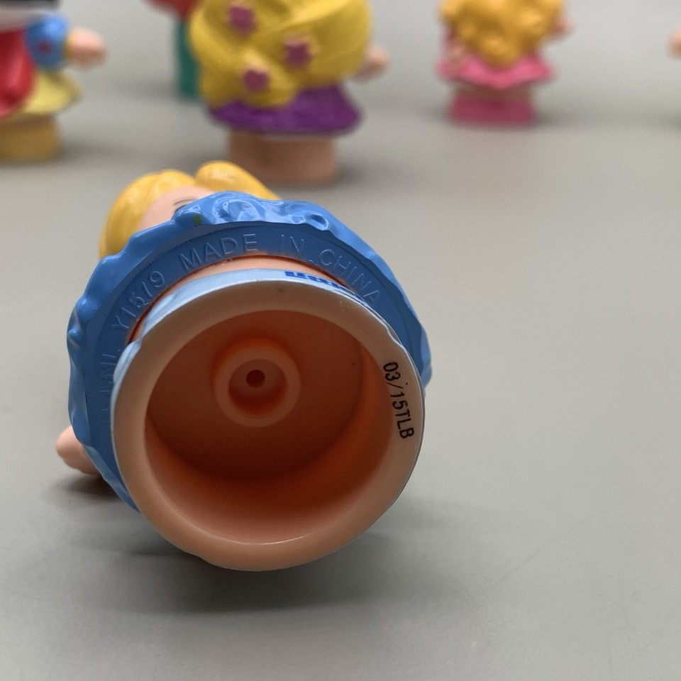 Fisher-Price Little People Disney Princess Figures Lot Snow White Ariel ...