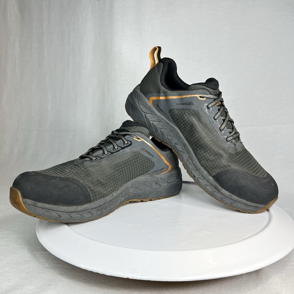 Ariat Outpace Gun Metal Brown Composite Toe Work Shoes Men’s Sz 10.5 D ...