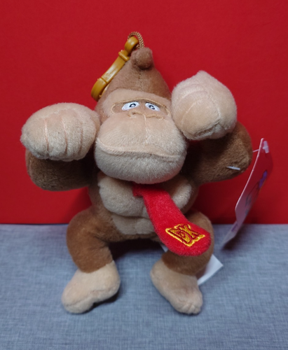 OFFICIAL NINTENDO SUPER MARIO 6" DONKEY KONG PLUSH Key Ring | eBay UK
