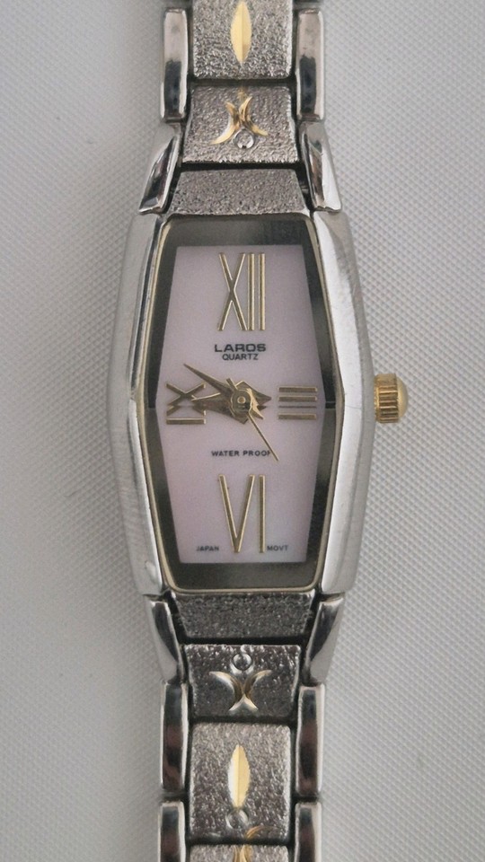 Vintage Laros Quartz Watch Womens Waterproof Japan Movt | eBay UK