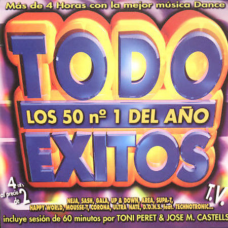 Todo Exitos, Vol. 2: 50 No. 1 del Ano by Various Artists (CD, Nov-1999 ...