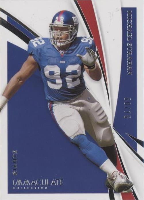 2021 Panini Immaculate Collection - Michael Strahan #87 /75 for sale ...