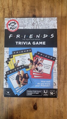 Friends Trivia Card Game Cardinal Ready To Roll Brand New TV Series ...