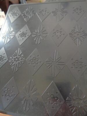 Sizzix Texturz Texture Plate Embossing Tween Circles/Tween Diamonds | eBay