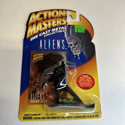 Action Masters 1994 Aliens Die-Cast Metal Collectibles Queen Alien New ...