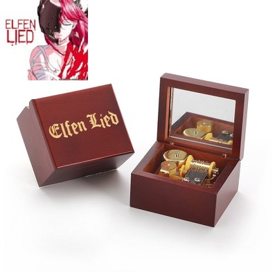 Wooden Handmade {ELFEN LIED } Music Box: ELFEN LIED- LILIUM | eBay