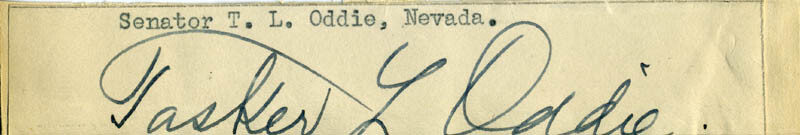 TASKER LOWNDES ODDIE - SIGNATURE(S) | eBay