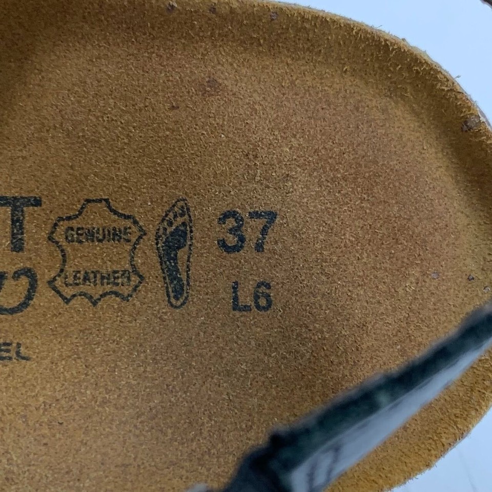 Naot Women's Sophia Brushed Black Crinkle Adjustable Sandals 37 | eBay