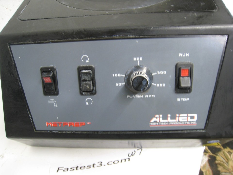 Allied Metprep Variable Speed Polisher Grinder Tabletop 115V | eBay