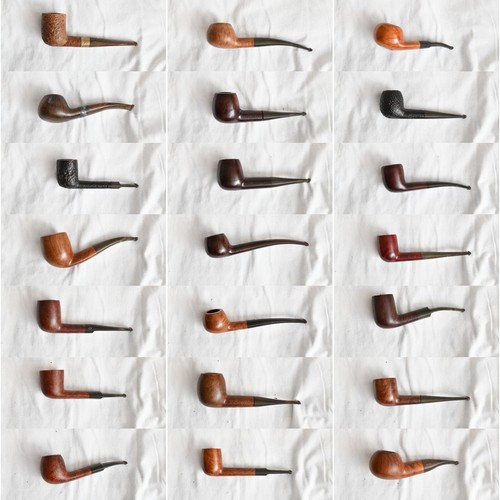 Pfeifensammlung aus 21 Pfeifen inkl echten Schmuckstücken (u.A DUNHILL ...