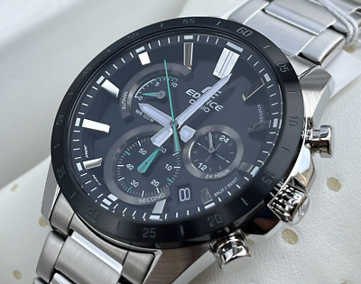 CASIO EFR-573DB-1AVUEF EDIFICE MENS CHRONOGRAPH QUARTZ ANALOGUE BLACK ...