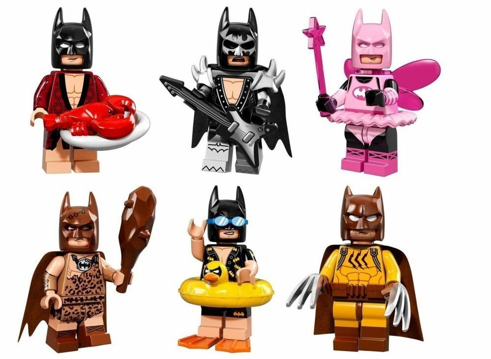 LEGO Batman Movie Lobster Glam Fairy Vacation Cave Batman 71017 NEW Lot ...