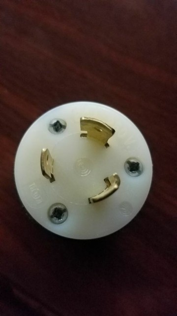 Hubbell 2321 Insulgrip Twist Lock Black Plug T147739 for sale online | eBay