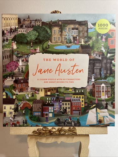 The World of Jane Austen: A Jigsaw Puzzle with 60 Characters and Great ...