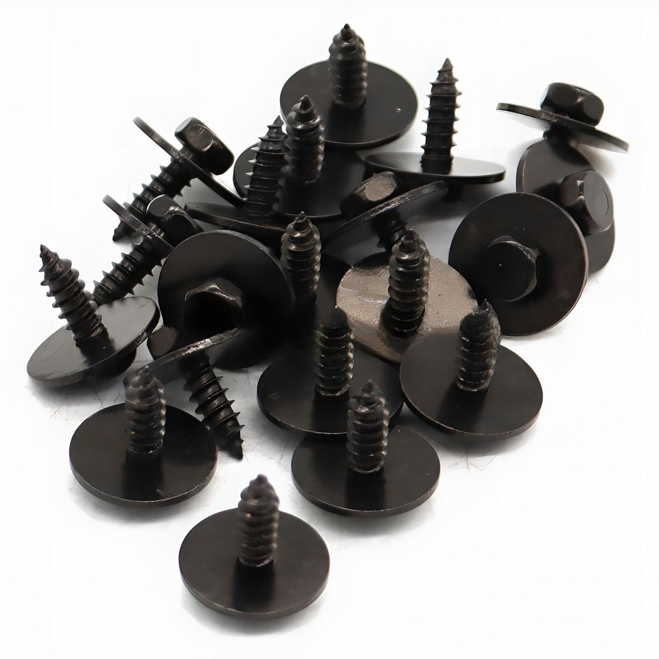 Metal Car Screw Body Fender Bumper Retainer U Nut Clips Gasket Fastener ...