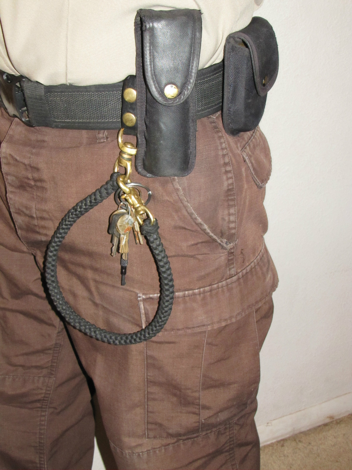 Corrections / Law Enforcement Heavy Duty Key Lanyard - Custom Made ...