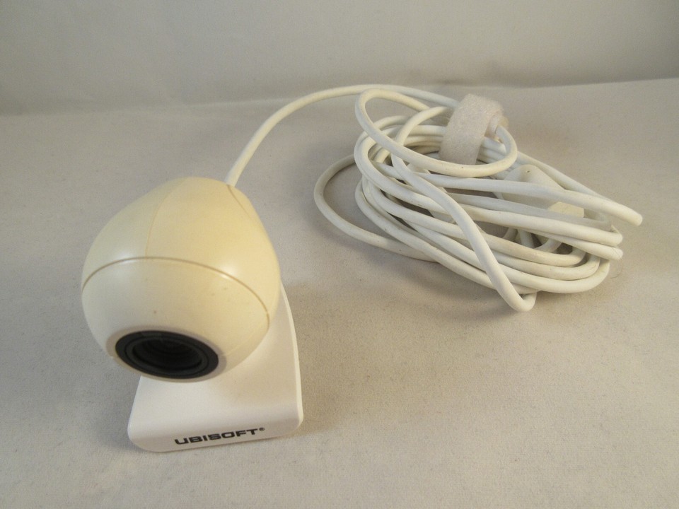 Ubisoft Hercules USB Wired Camera - for Nintendo Wii WC04 White Gaming ...