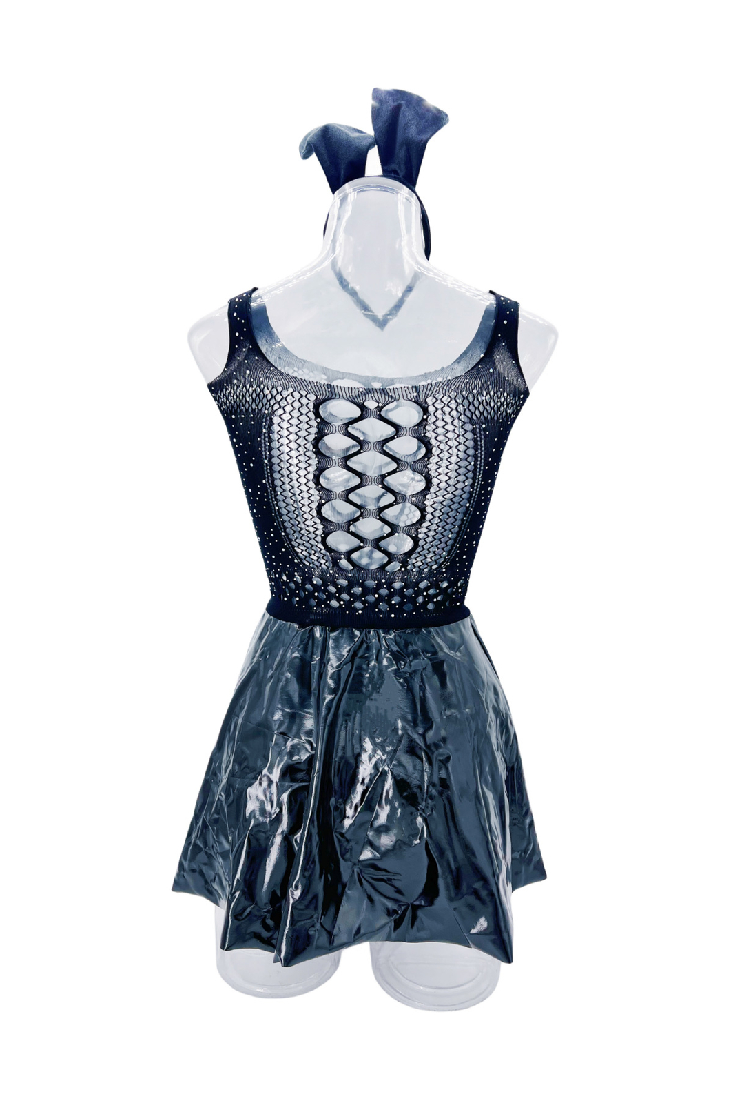 S-Xl Dress Rave Costume Sleeveless Sexy Set Women Bunny Cosplay Party ...