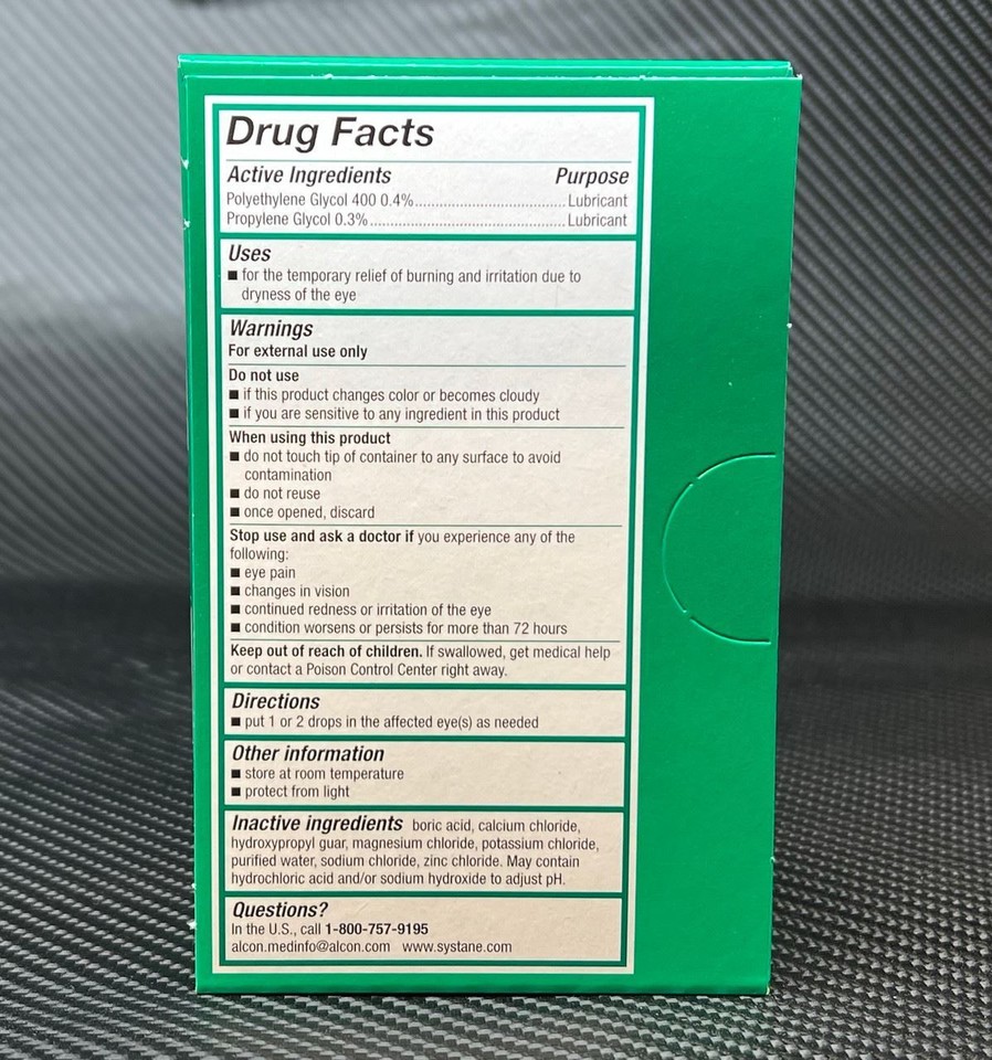 SYSTANE ORIGINAL PF Preservative Free Lubricant Eye Drops 30 Vials 0.7 ...