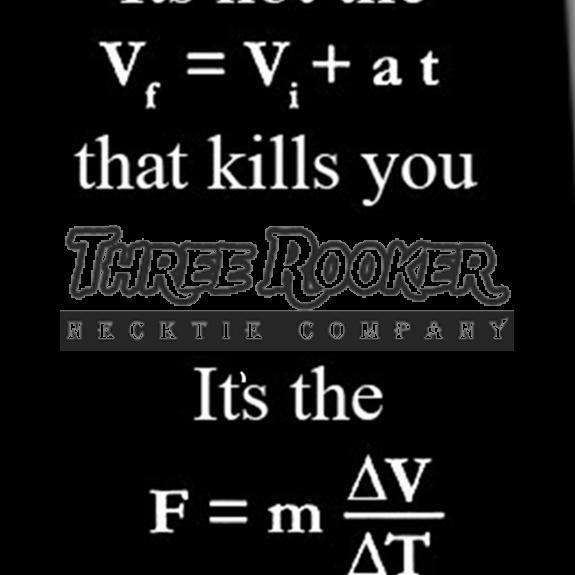 Physics Ties Mens Funny Neckties Equation Tie | eBay