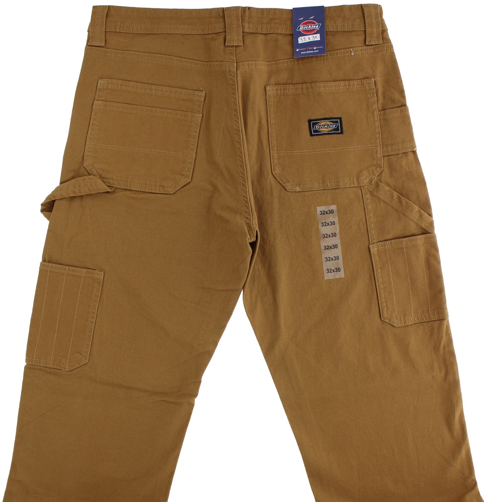 Dickies Men's Carpenter Pants Double Stitch 7-Pockets, 2 Tool Loops ...