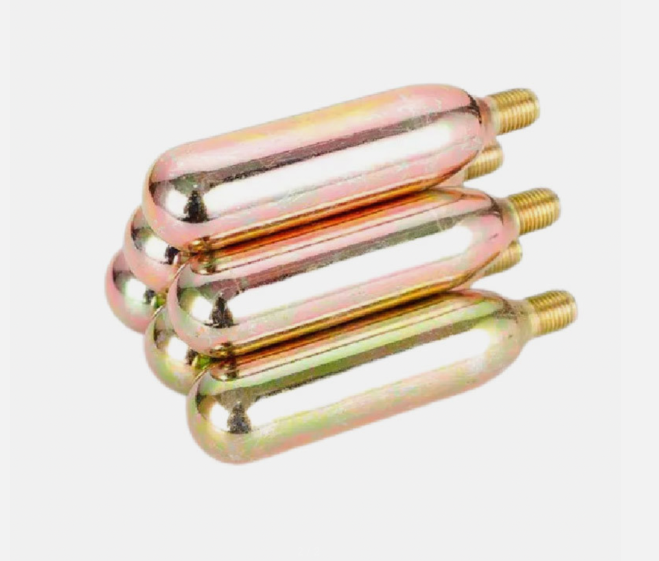 45g 1/2" UNF Thread CO2 Cartridge Cylinder for Motorcycle Airbag Vest ...