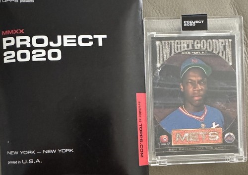 2020 Topps Project 2020 Dwight Gooden 1985 by Ben Baller #/25928 #86 ...